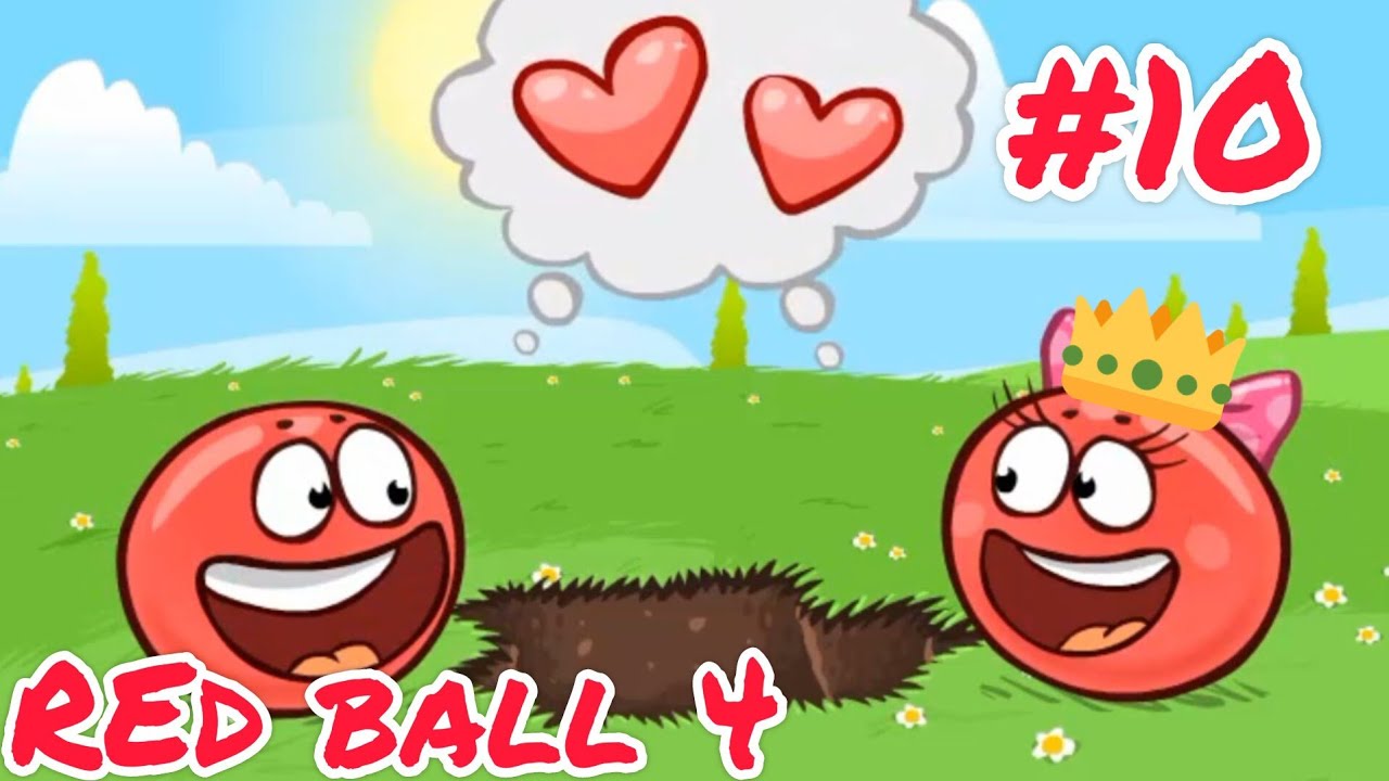THE END! SAVED RED BALL GIRL! ️ Red Ball 4 #10 - YouTube