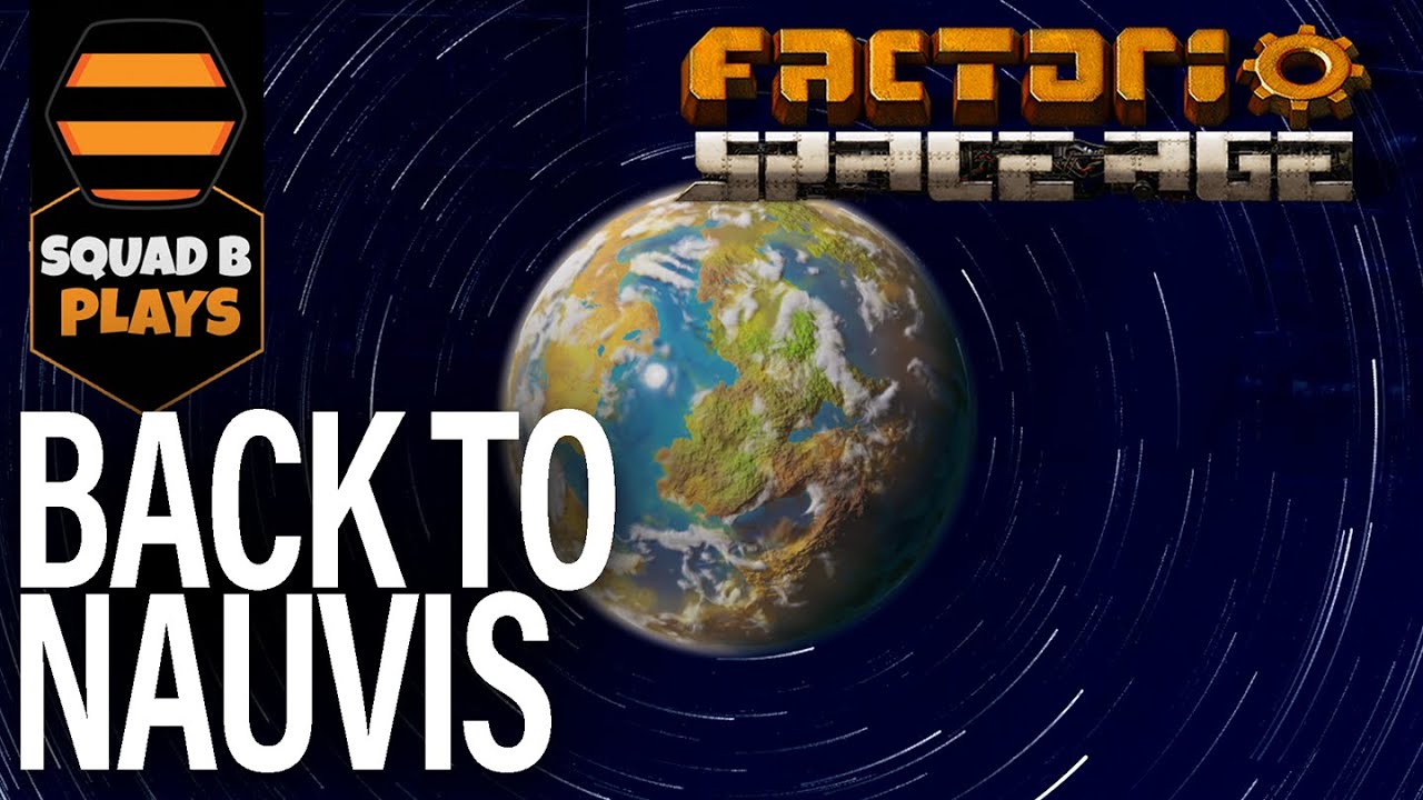Factorio Space Age: Flying from the Shattered Planet Back to Nauvis to ...