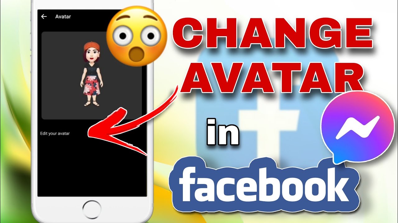 HOW TO EDIT AVATAR ON FACEBOOK MESSENGER - YouTube