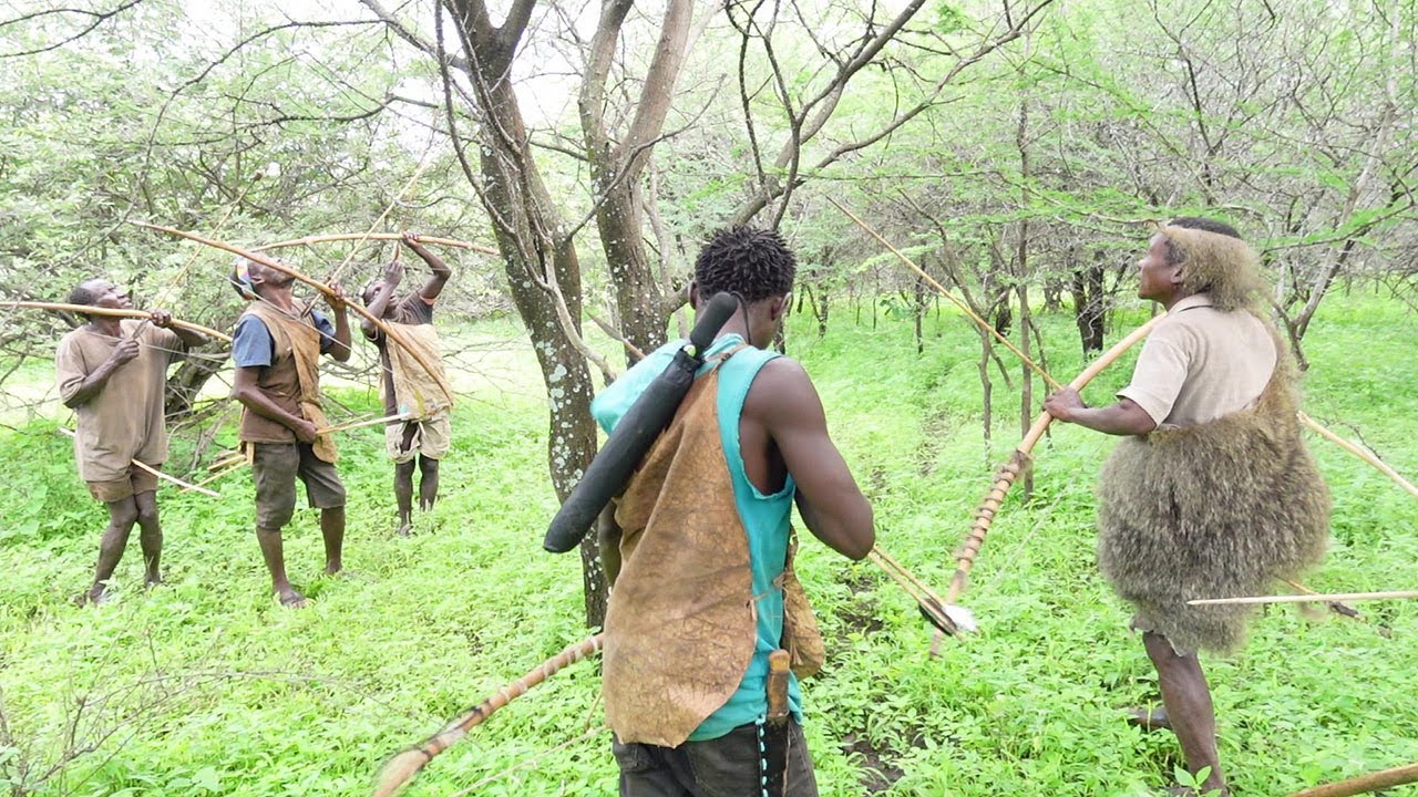 !WOOW! AT WHAT THEY KNOW BEST: HADZABE TRIBE HUNTING SKILLS IN TANZANIA ...