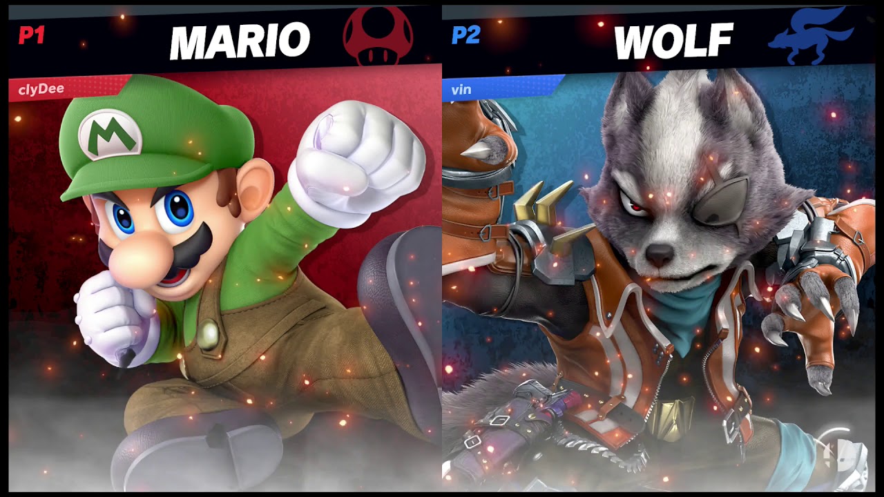 [Winners R2] Serious Kyle (Mii Swordsman/Mario) vs Vinnie (Wolf) - AD ...