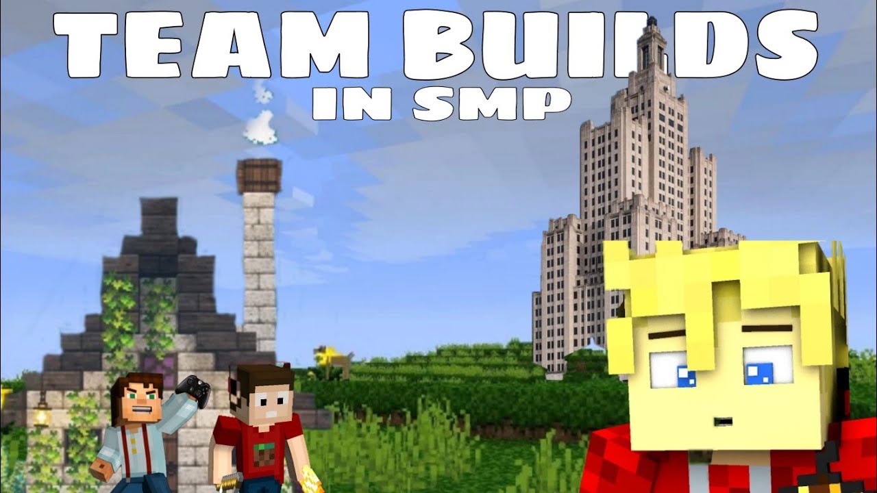 I SHOWED OUR TEAM BUILDS IN KNIGHTS SMP || MINECRAFT #1 CRAZY BUILDS ...