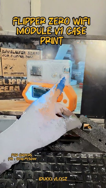 Flipper zero v1 case custom ആയിട്ട് 3d print ചെയ്തപ്പോൾ #diy #arduino #arduinoproject ...