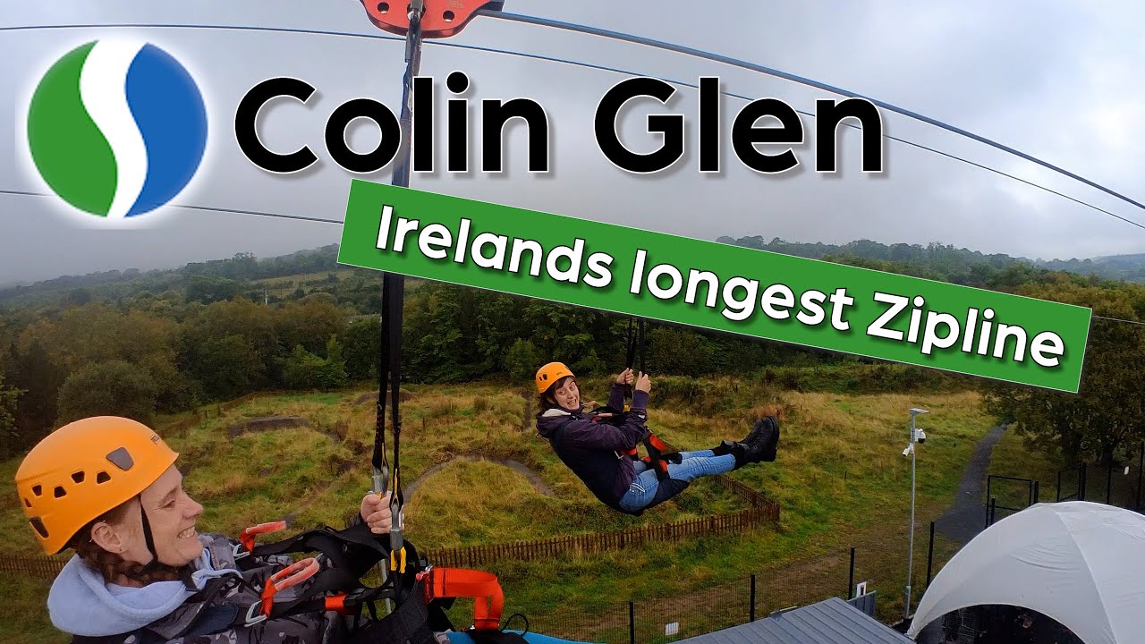 Irelands longest Zip-line at Colin Glen | Explore Northern Ireland ...