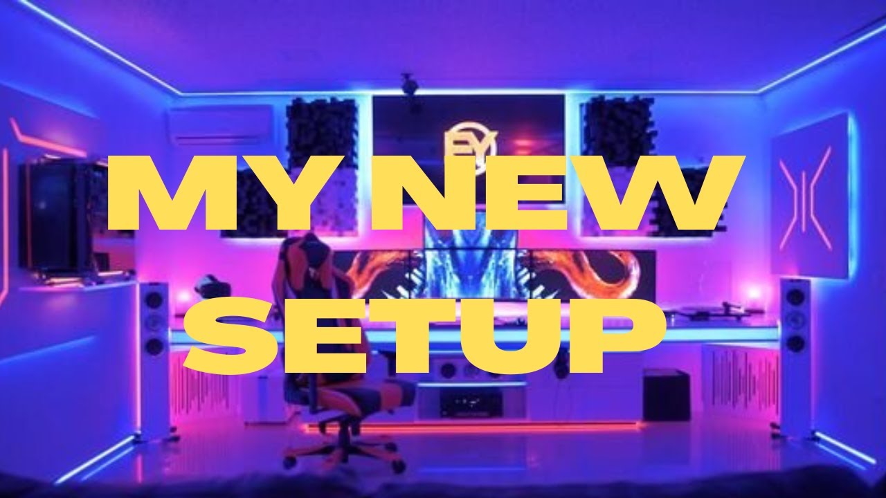 My New Gaming Setup! (HD) - YouTube