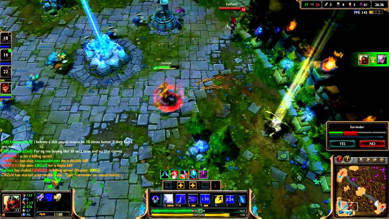 League Of Legends - Zed Juke Play!! - OverEdited - YouTube
