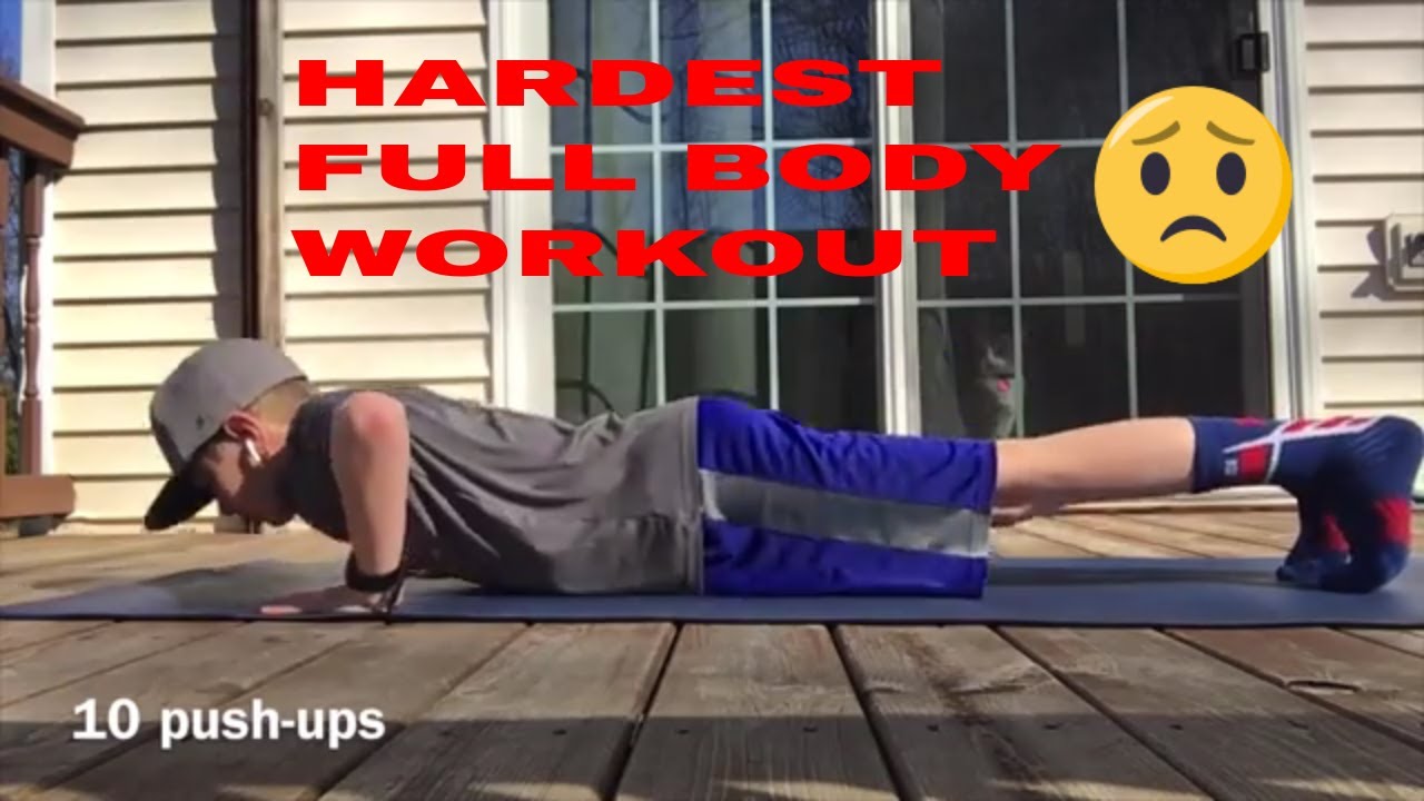 7 Minute Hard Whole Body Workout - YouTube
