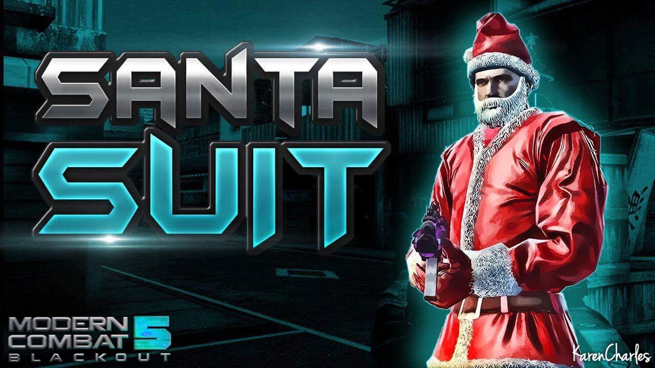 MODERN COMBAT 5: Santa Suit - YouTube