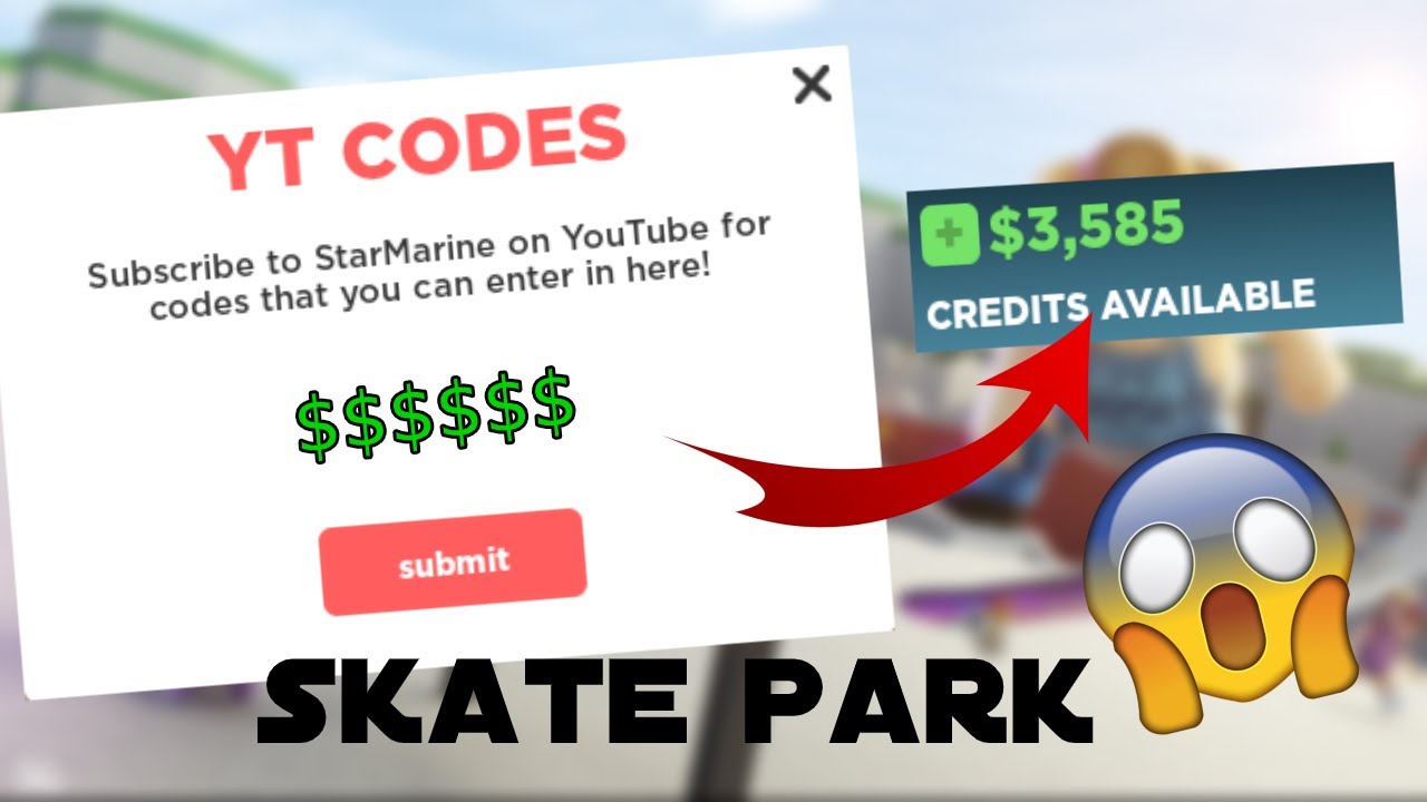 4 new codes in Skate Park 🛹 [BETA] (Roblox - YouTube