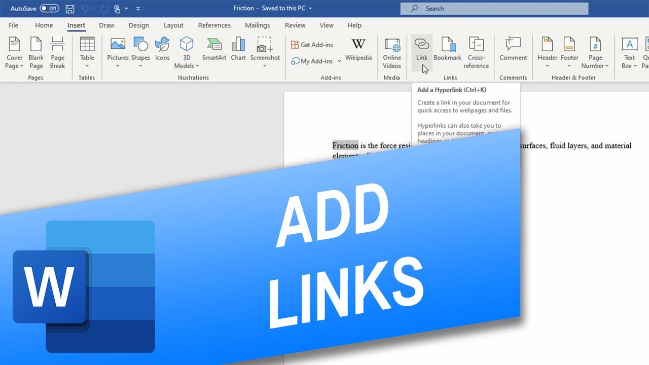 How To Insert Hyperlink In Word YouTube how-to-insert-hyperlink-in-word-youtube