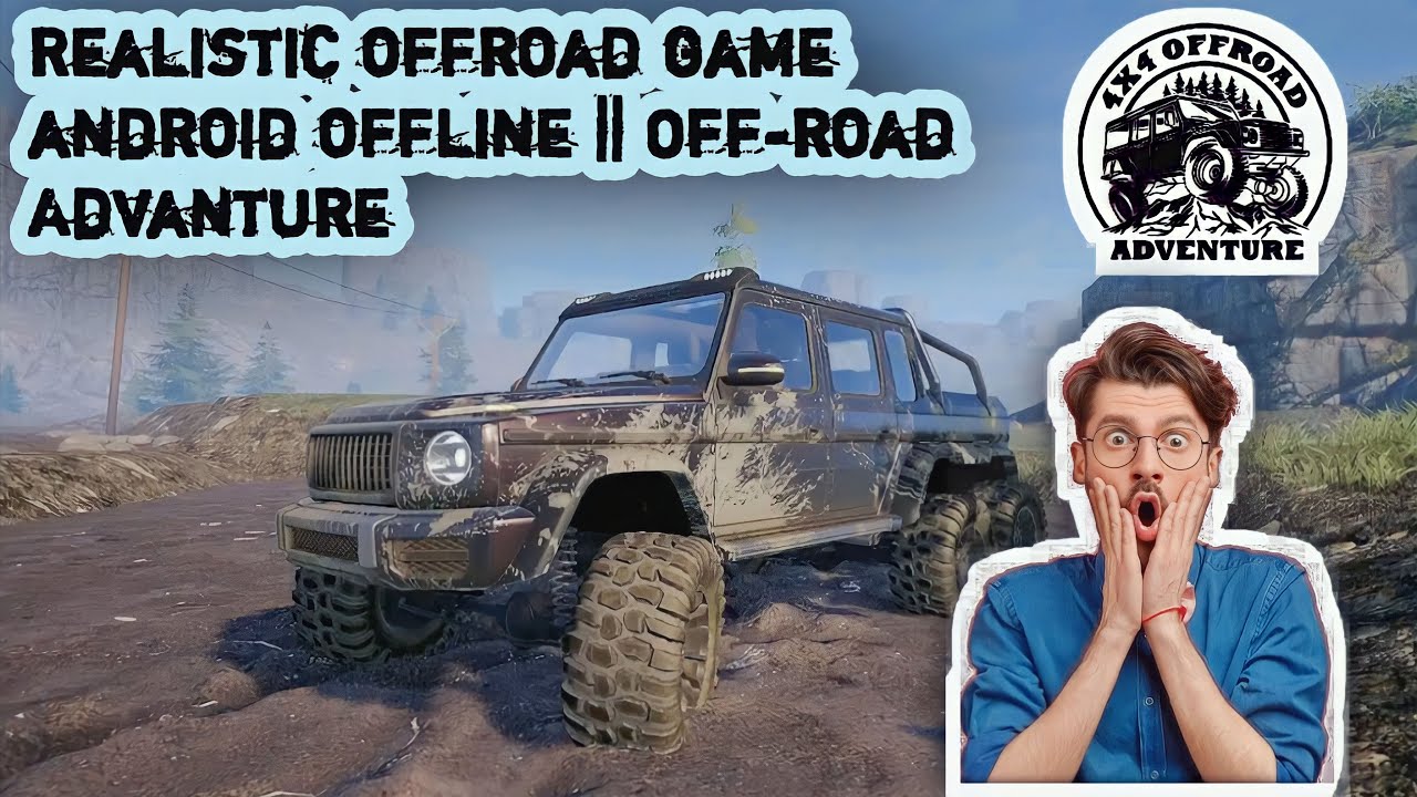 Realistic offroad game android offline || Off-road Advanture - YouTube