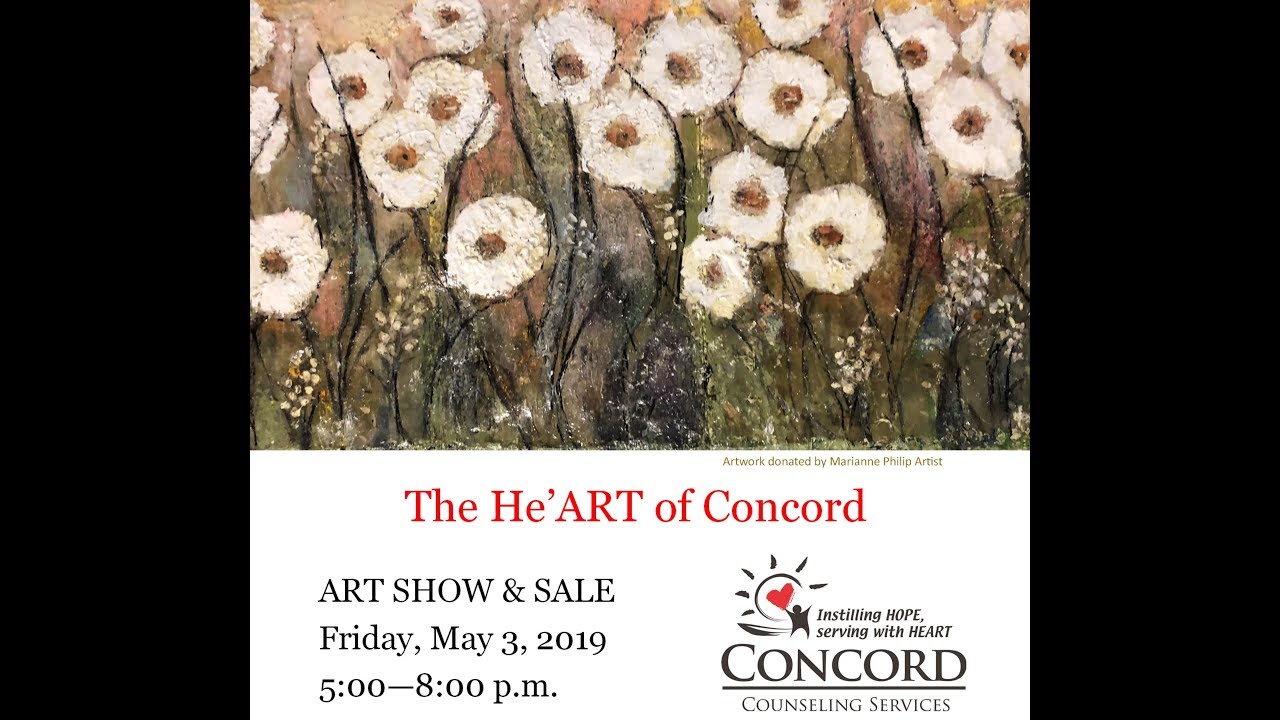 The He'ART' of Concord [ART SHOW] - YouTube