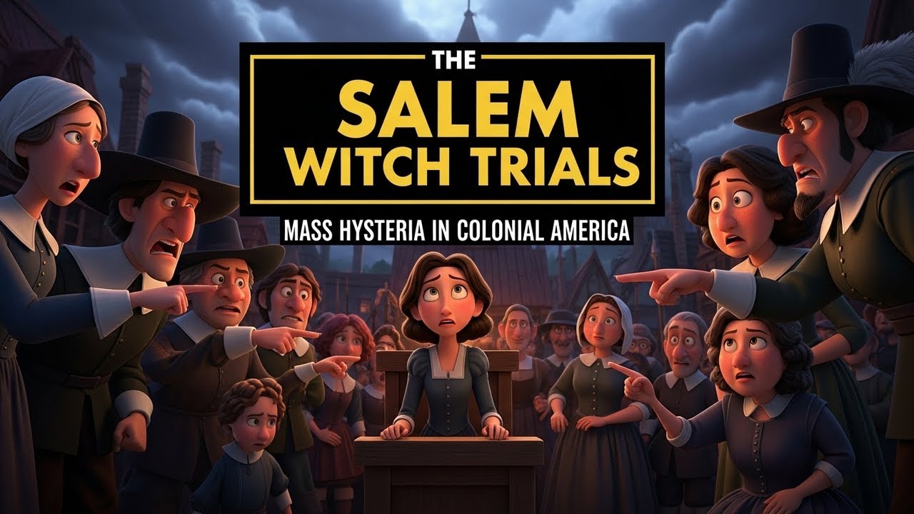 The Salem Witch Trials Mass Hysteria in Colonial America - YouTube