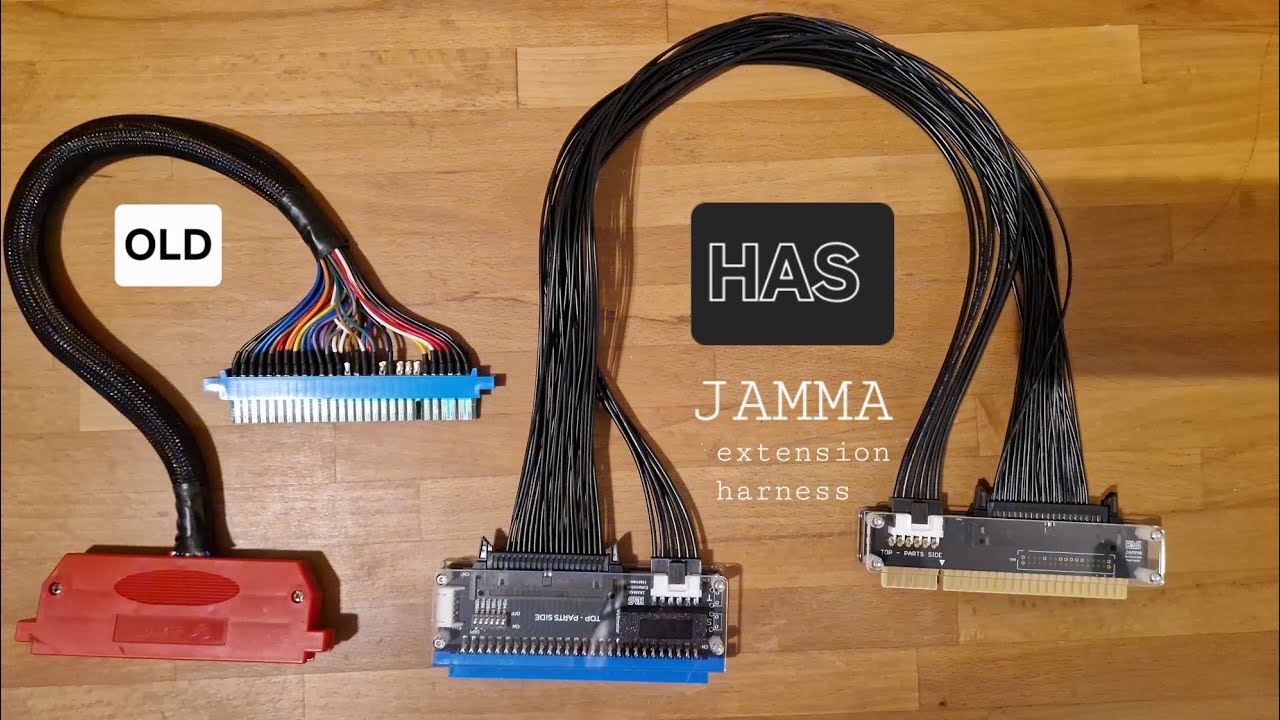 HAS JAMMA extension pickup (rgbslab.com) - YouTube