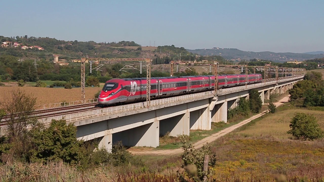 ETR400 47 "Frecciarossa 1000" - Livrea "10 Anni Frecciarossa" - YouTube