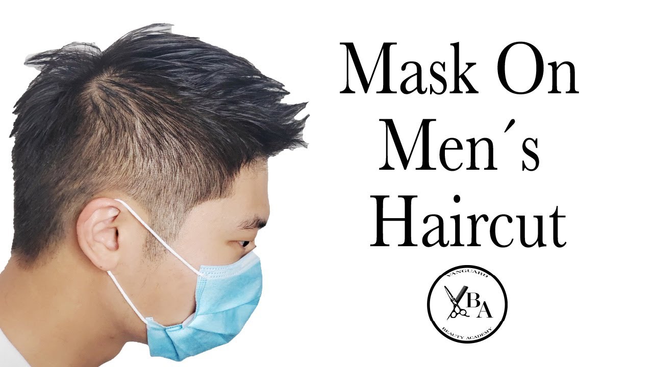 Tips & tricks for Cutting men's Hair With Mask On. - YouTube