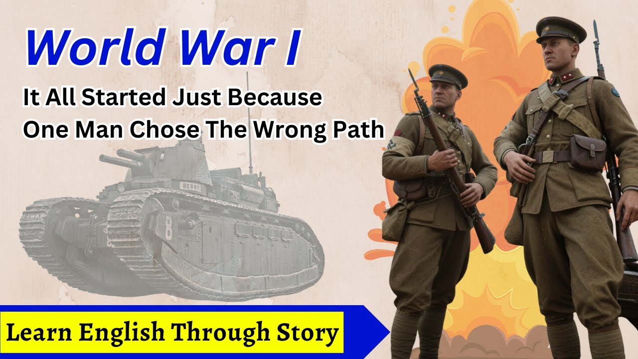 World War I 🔥 Learn English Through Story 🎧 Listening Practice - YouTube