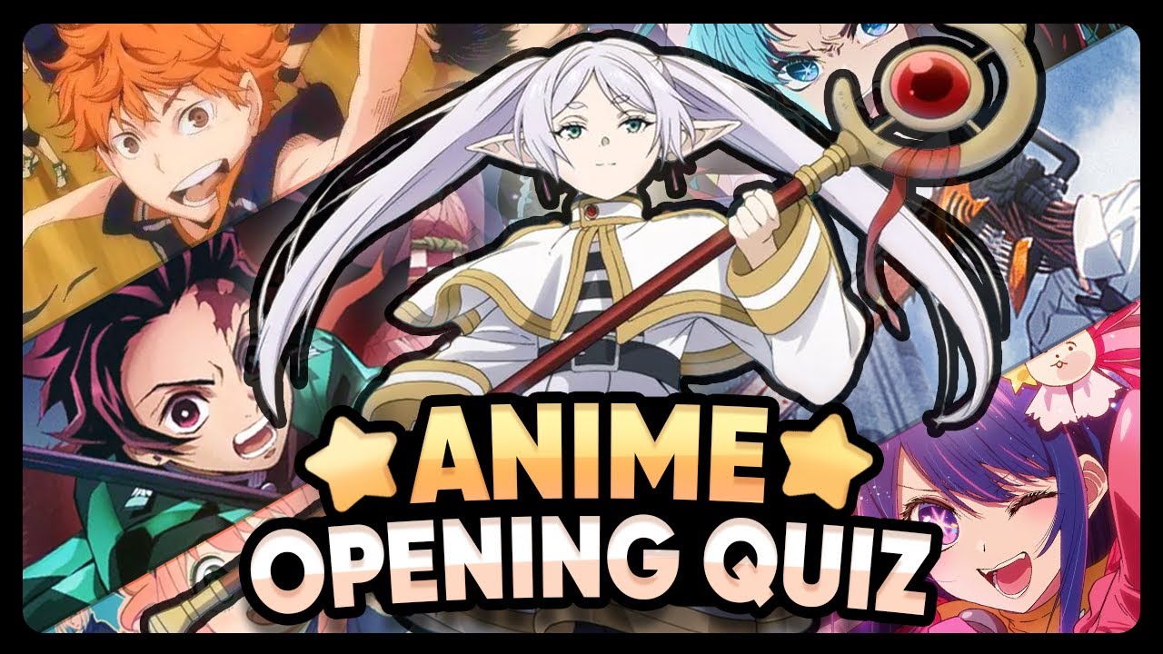GUESS THE ANIME OPENING | 50 Openings [Very Easy - Very Hard] - YouTube