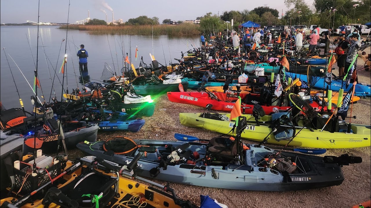 Largest Kayak Tournament in Texas - Fin Addict 2023 - YouTube