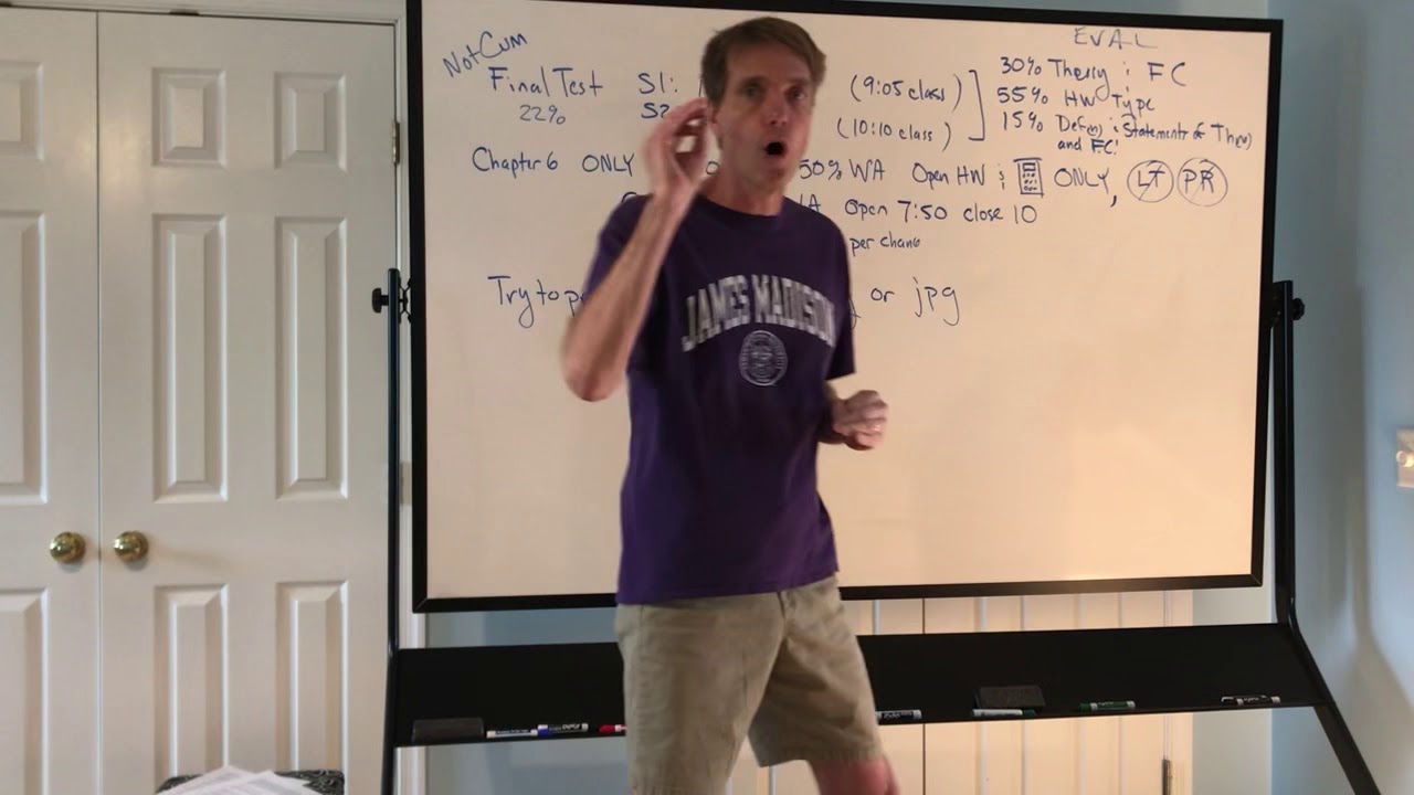 Math 205 Online Final Lecture - YouTube