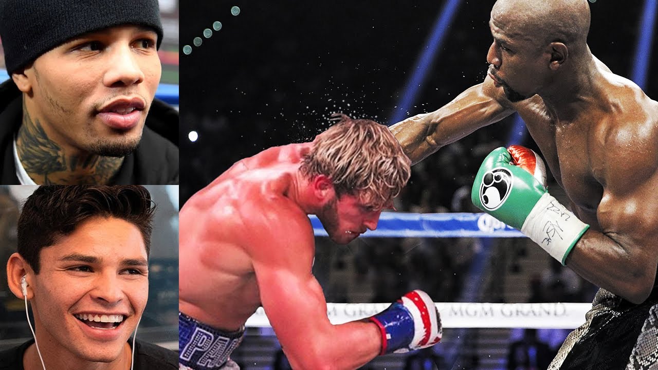 Tank Davis And Ryan Garcia React To Floyd Mayweather vs Logan Paul ...