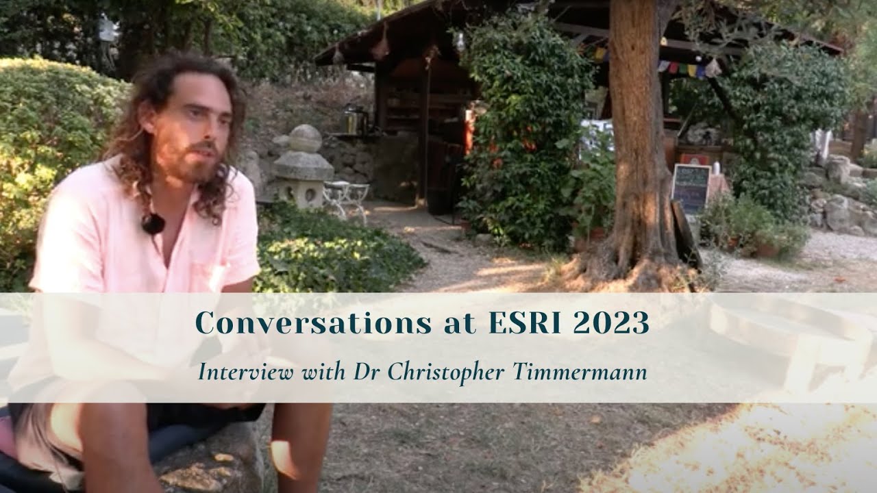 Conversations at ESRI 2023: Dr Christopher Timmermann - YouTube