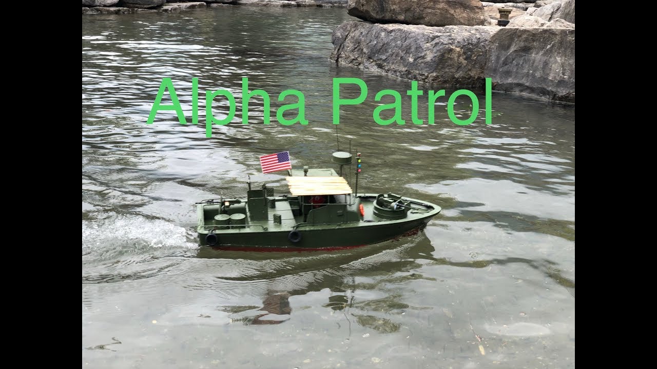 Pro Boat Alpha Patrol 2s // first run - YouTube