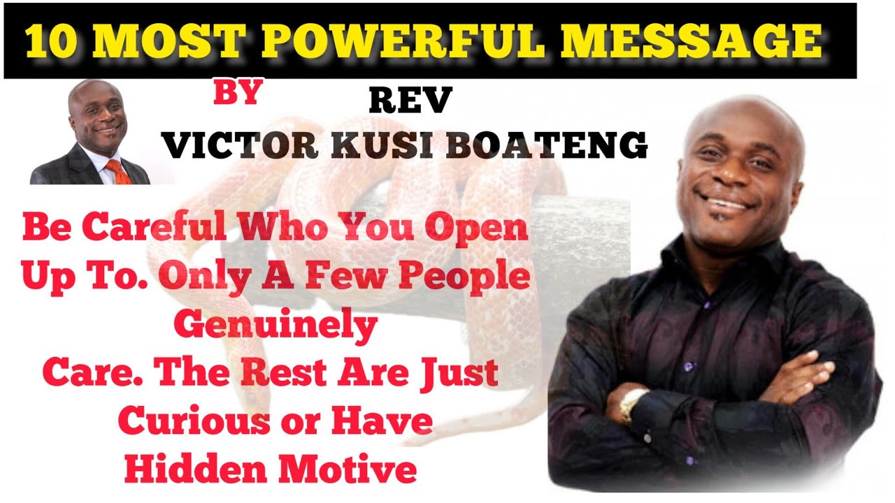 Prophet Victor Kusi Boateng, the Founder and General Overseer of Power ...