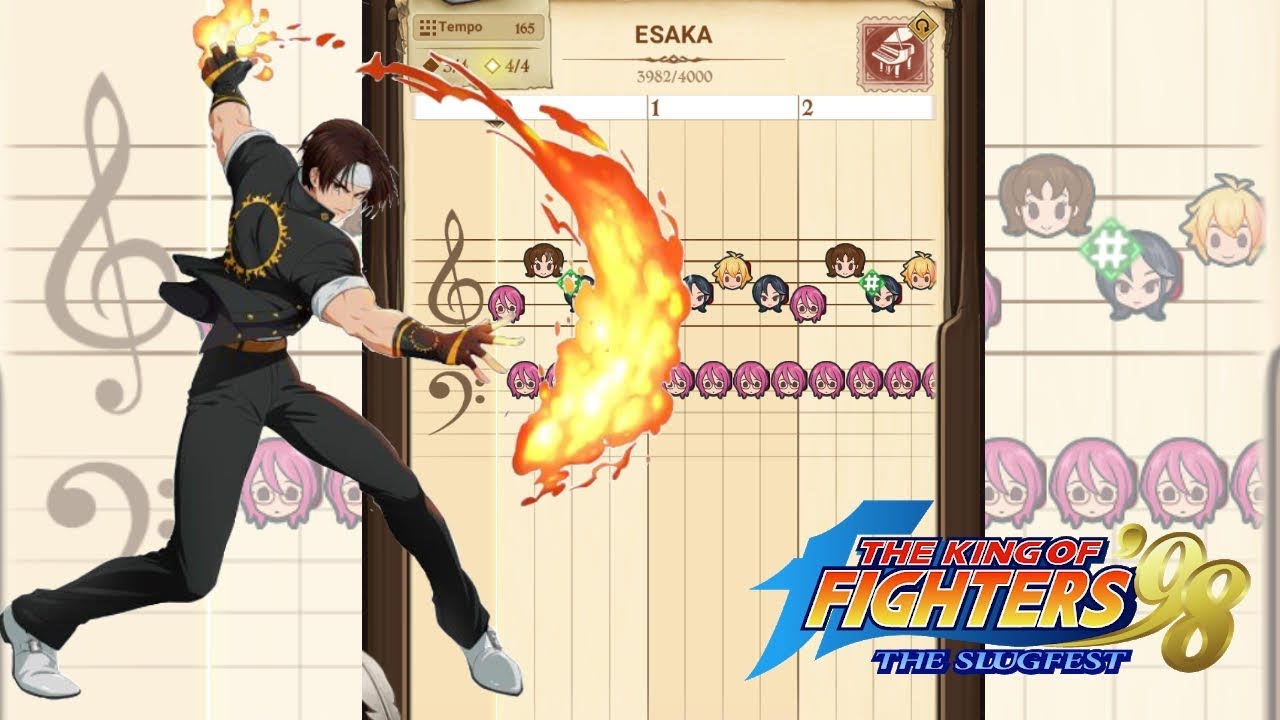 【7DS GRAND CROSS】ESAKA? (Heroes Team) / THE KING OF FIGHTERS '98 ...