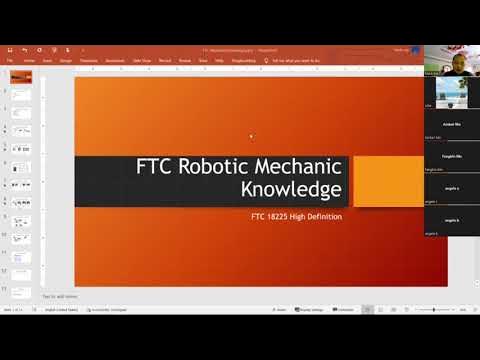 FTC Robot Basic Mechanic Training - YouTube