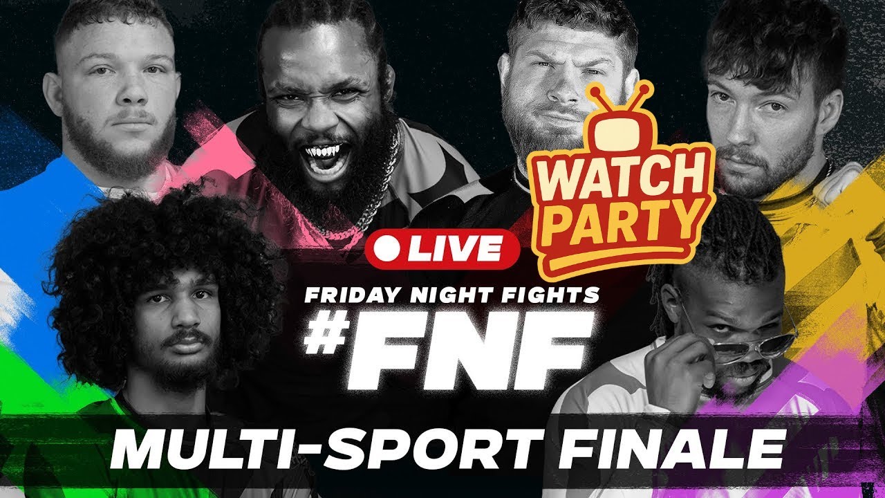 Finale of Friday Night Fights- The Gauntlet Watch Party - YouTube