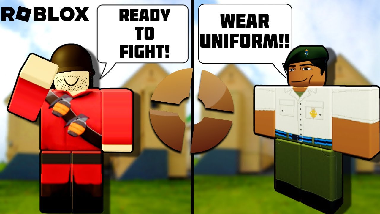 I Became Soldier From Team Fortress 2... In Roblox - YouTube
