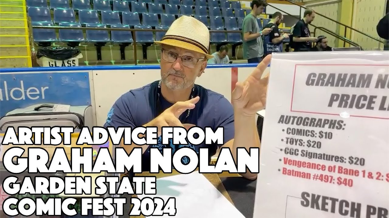 Artist Advice From Graham Nolan | Garden State Comic Fest 2024 - YouTube