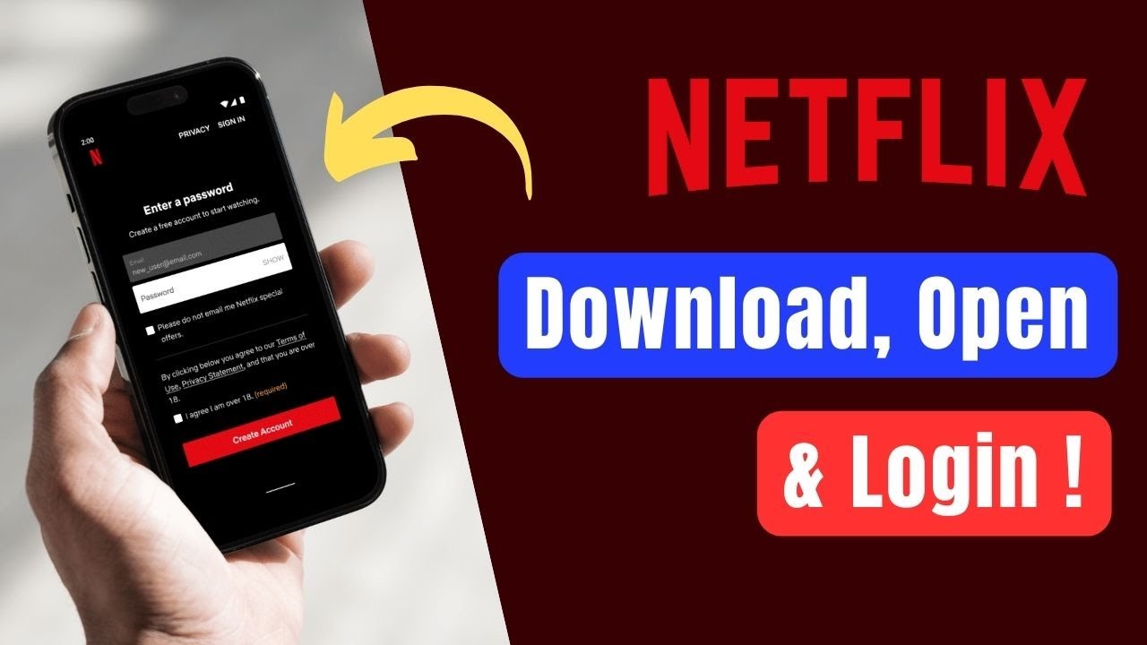How to Netflix App Open - Download Netflix & Login ! - YouTube