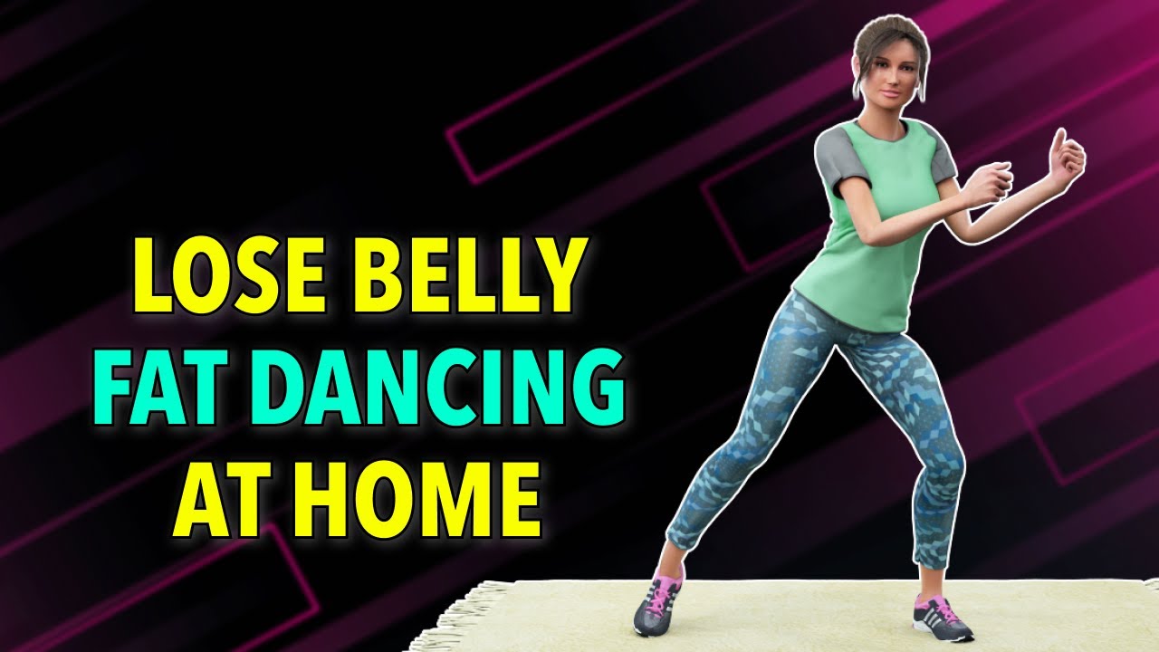 Lose Belly Fat Dancing At home: 20 Minute Cardio Exercise - YouTube