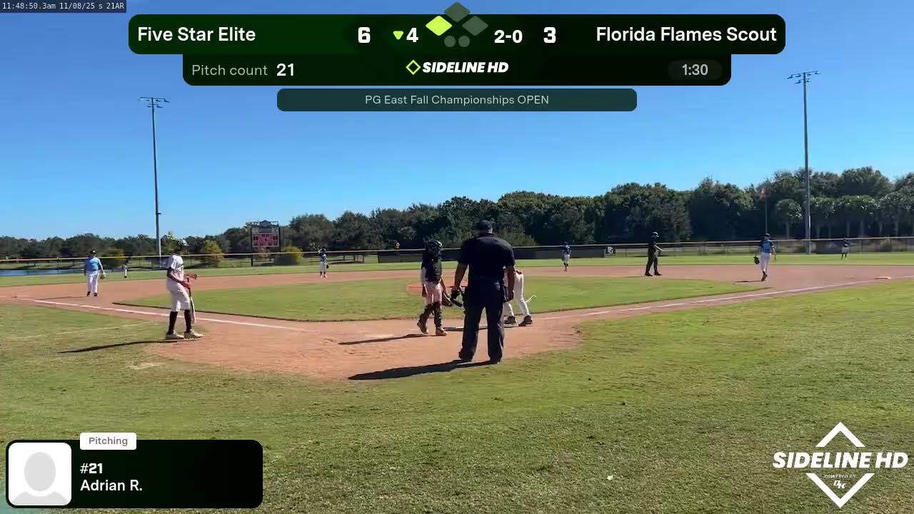 Five Star Elite @ Florida Flames Scout (2025.11.08) - YouTube