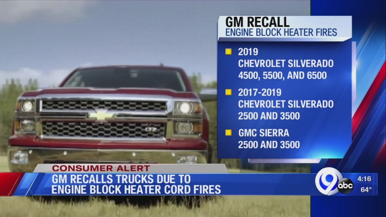 GM recalls trucks due to fires - YouTube