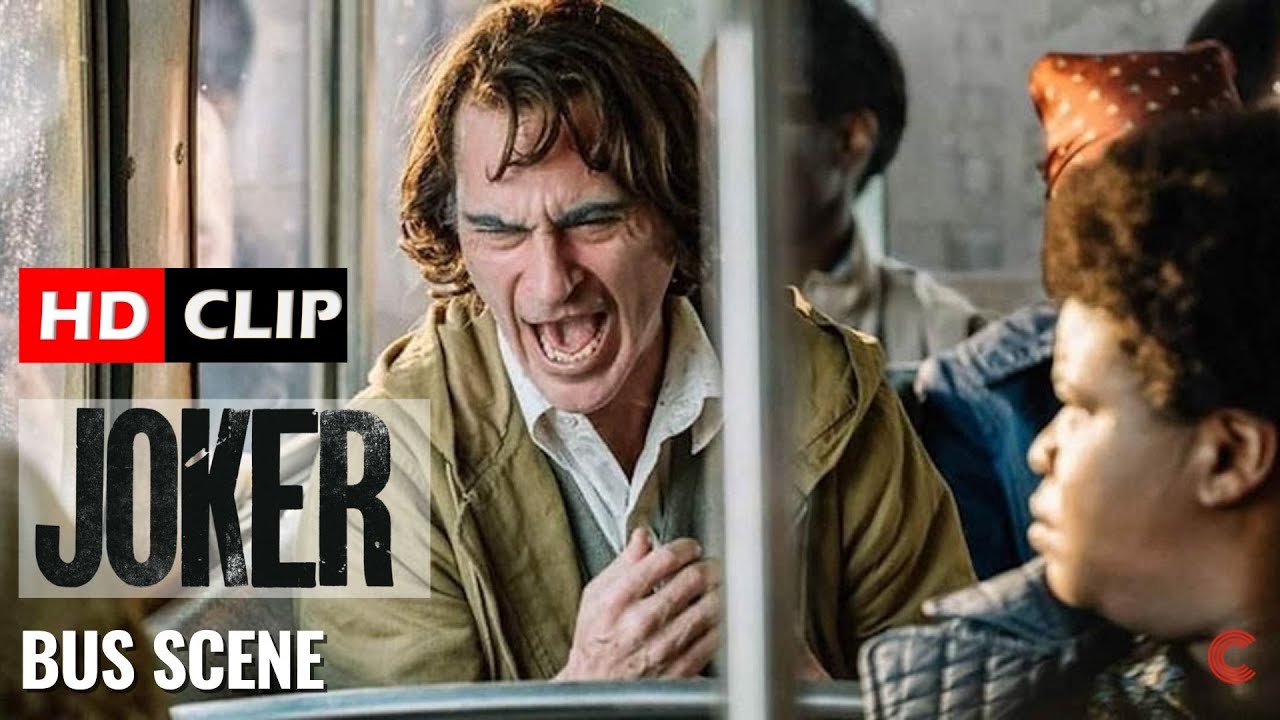 JOKER (2019) | Bus Scene | "I have a condition" - YouTube