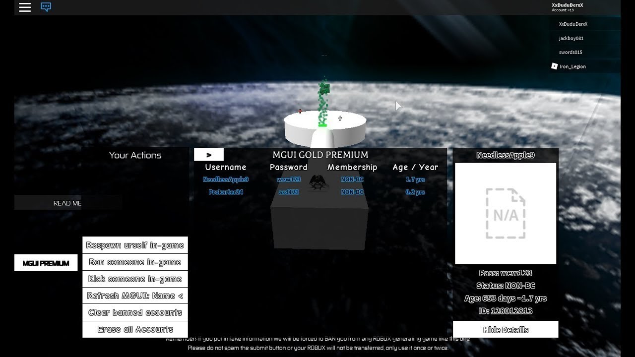SPAC3 MGUI Amazing MGUI 2018 (WORKING!) - YouTube