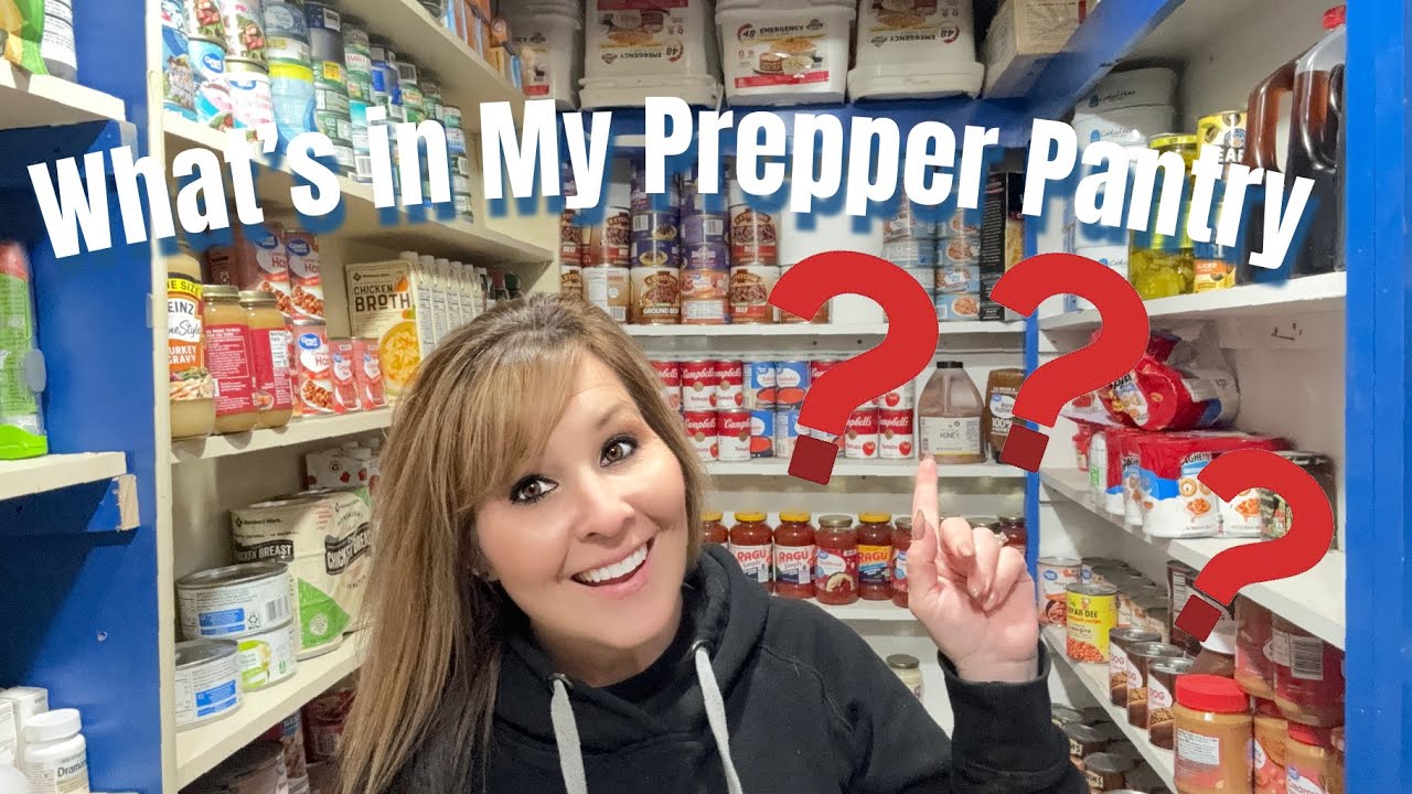 What's in My Prepper Pantry!? | Restock & Organize - YouTube