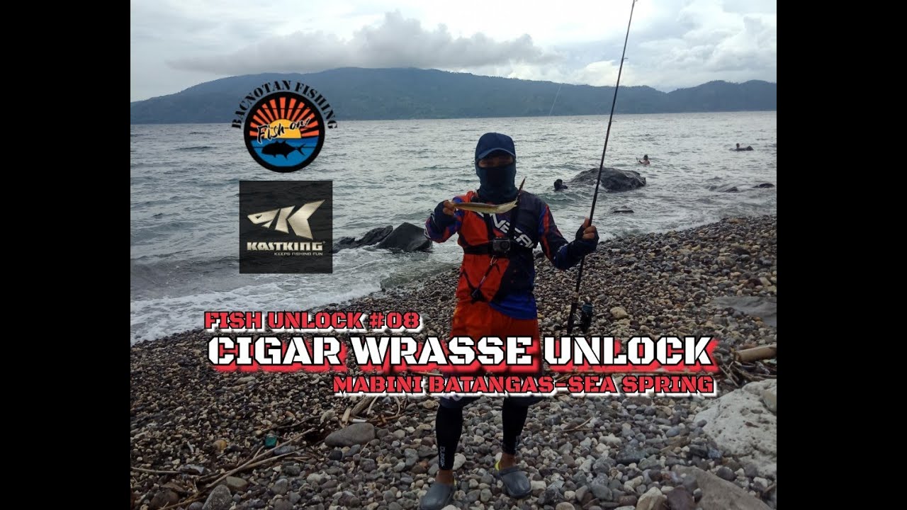 Fishing in Mabini Batangas | Sea Spring Resort | Cigar Wrasse Fish ...