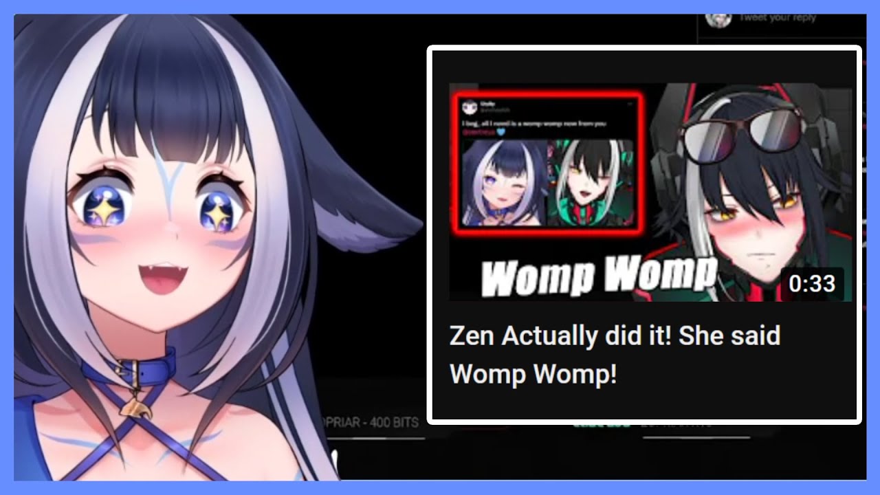 Lily Saw Our Clip Of Zen saying Womp Womp - YouTube