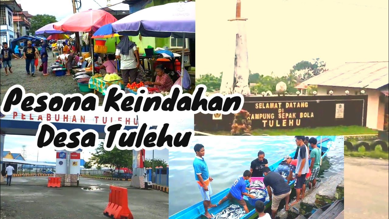 Pesona keindahan Desa Tulehu di pagi hari - YouTube