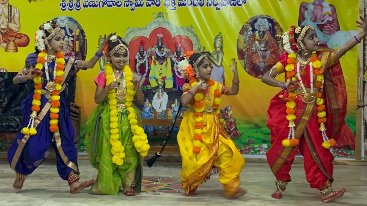 Chakkani thalliki changu bhala song performance by Mokshitha and team ...