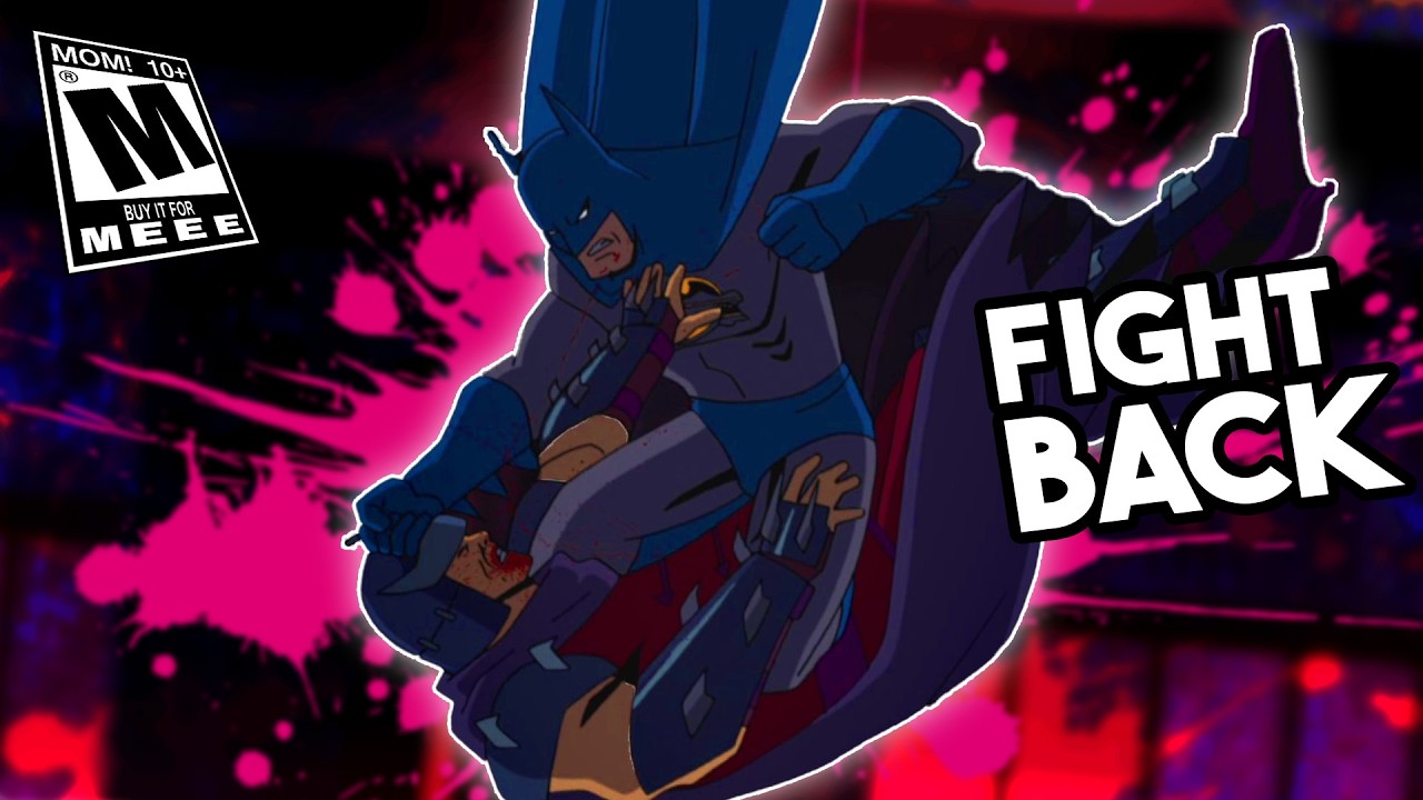 BATMAN Shows TMNT & SHREDDER Who's The Top Ninja - YouTube
