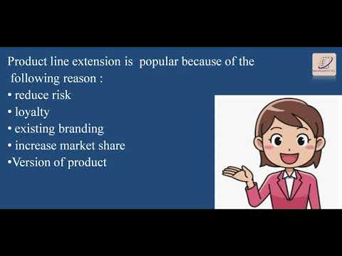 product line ; meaning, extension, and discussion on product line - YouTube