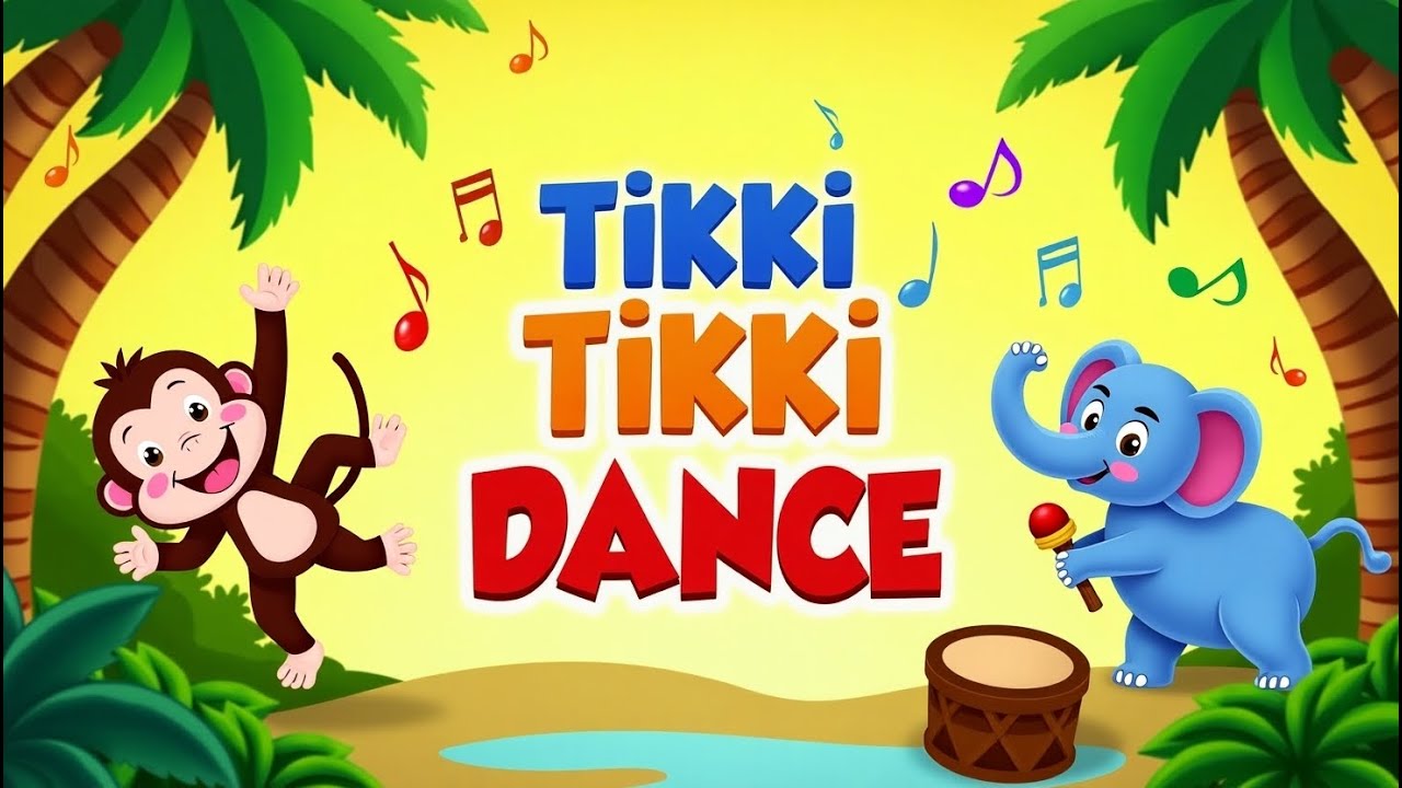 Tikki Tikki Dance NURSERY KIDS SONG - YouTube