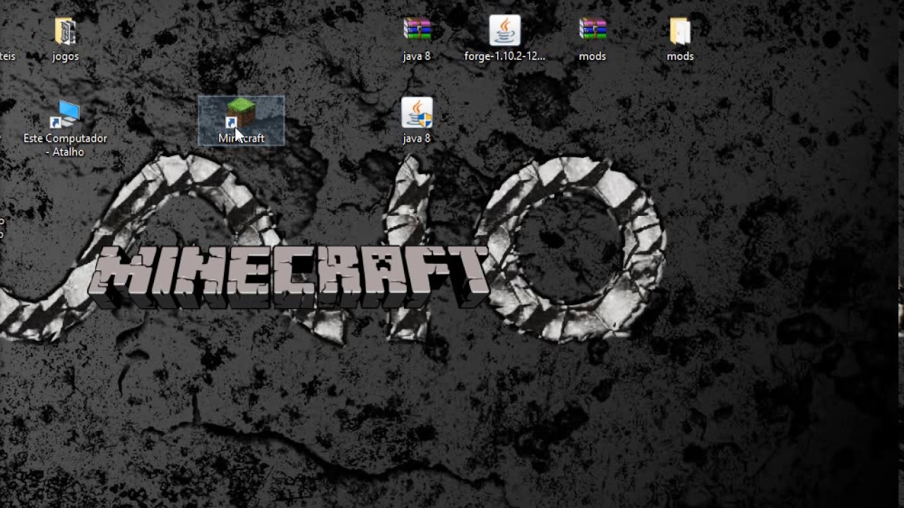 Como baixar e instalar Minecraft 1.10.2 pc mod Jurrassic Craft - YouTube