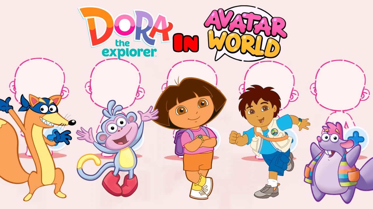 How To Make Dora The Explorer 🔍🐒 in Avatar World!! #avatarworld # ...