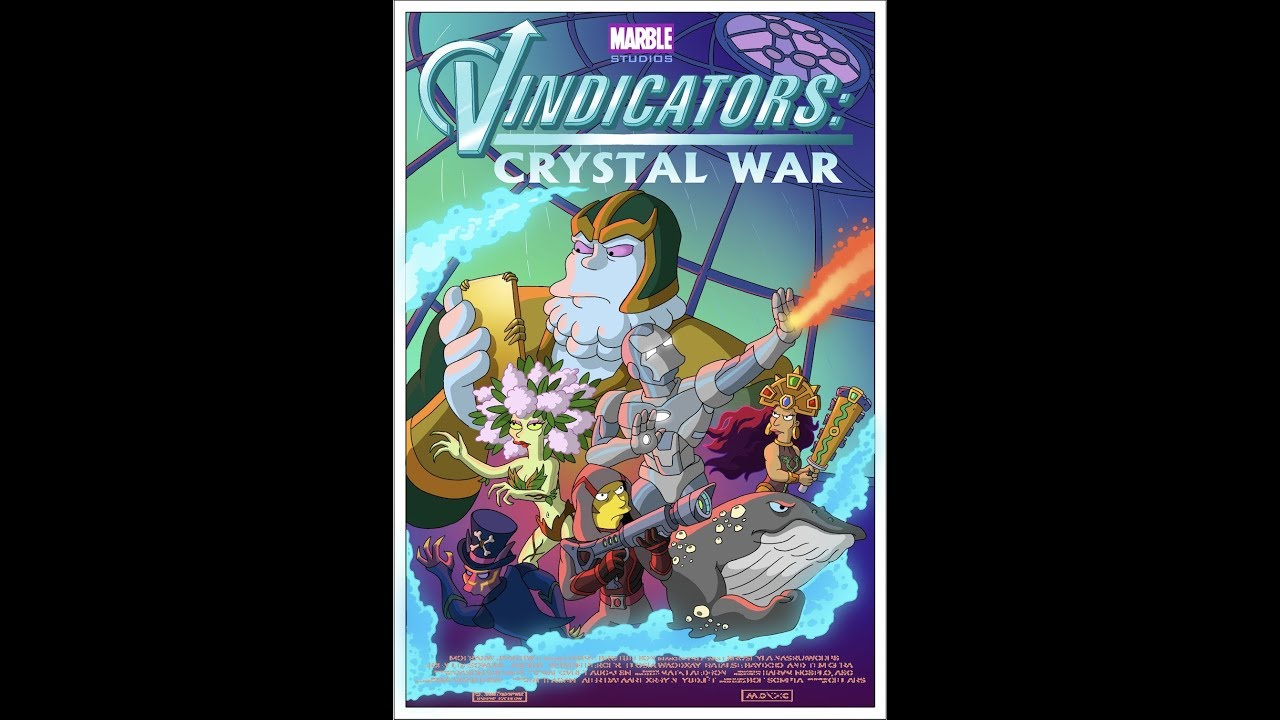 The Simpsons Chinos Marvel Universe Crossover - YouTube